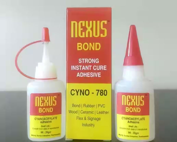 Nexus Bond Strong Instant Cure Adhesive CYNO-780 (20g) – Indian Hobby Center