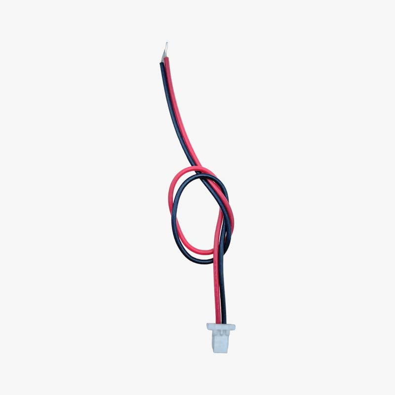 2 Pin 1.25mm Pitch JST-MX Female Connector with 6 inch Wire - 1.25mm P ...