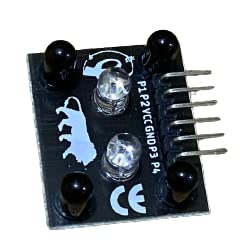 Color Recognition Sensor Detector Module With 4-Bit Analog Output Colo ...