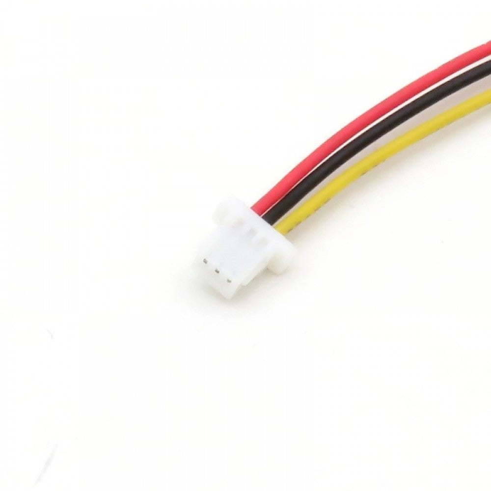 3 Pin 1.25mm Pitch JST-MX Female Connector with 6 inch Wire - 1.25mm P ...