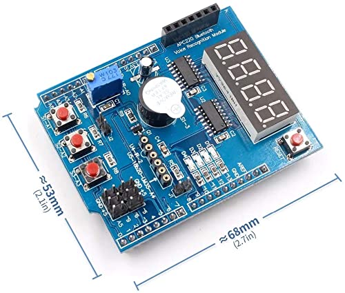 APC220 Bluetooth Voice Recognition Module Multifunctional Expansion Bo ...