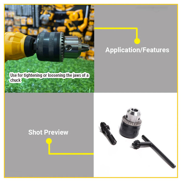 INGCO KC1301.1 Key Chuck with Adaptor 13MM – Indian Hobby Center