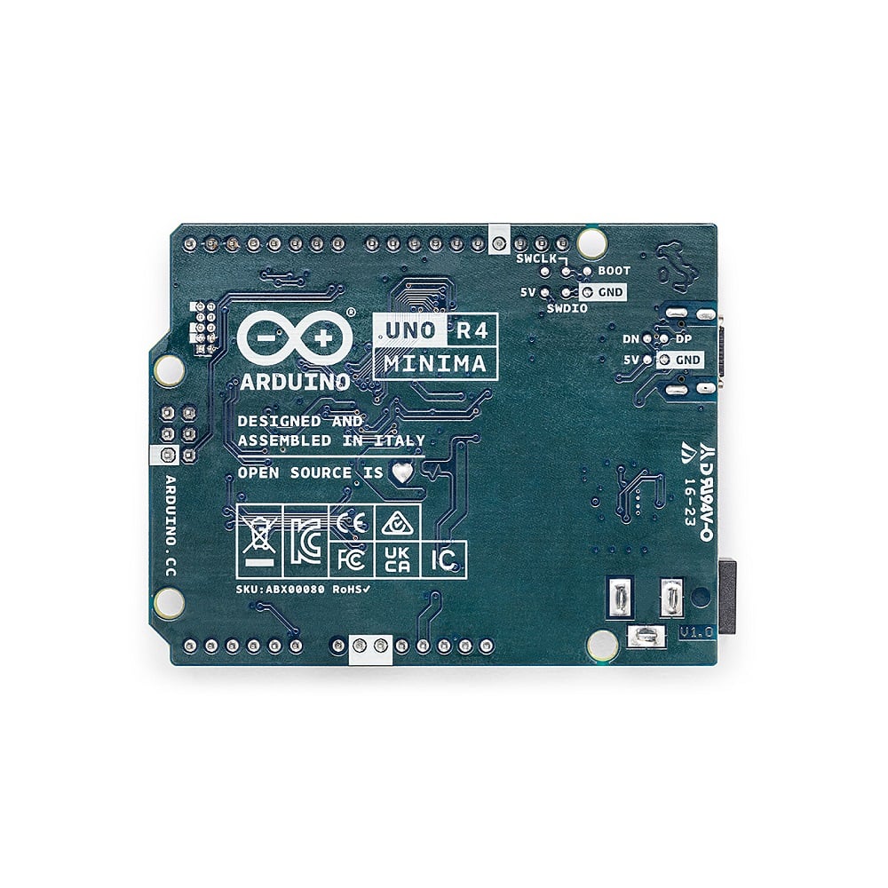 Arduino UNO R4 Minima (ABX00080) – Indian Hobby Center