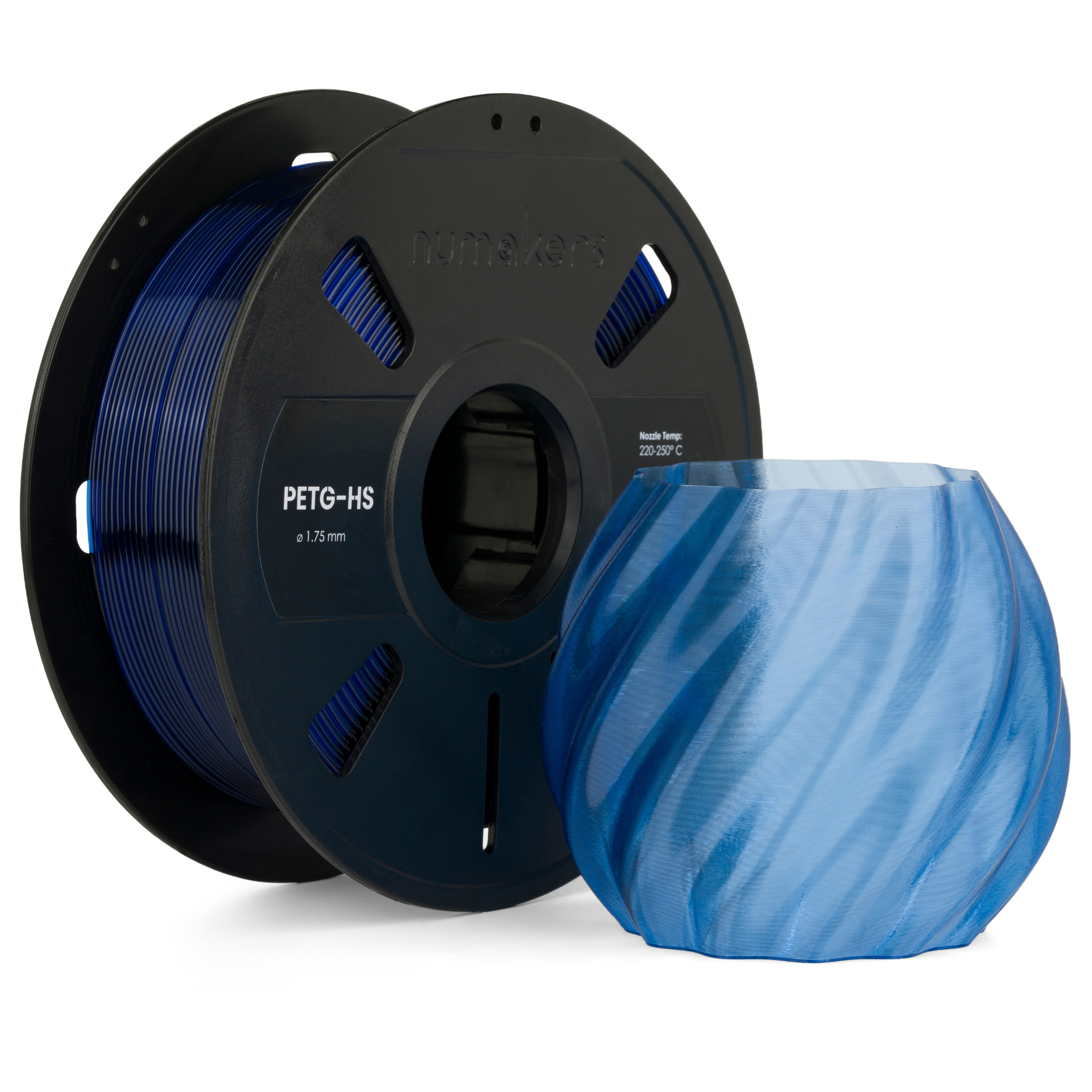Numakers PETG Translucent Filament – Blue– 1.75 mm / 1 kg – Indian ...