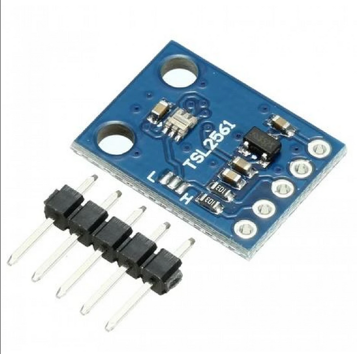 GY-2561 TSL2561 Light Intensity/Luminosity Sensor Module – Indian Hobby ...