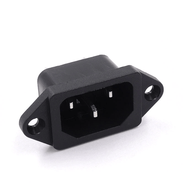 IEC320 C-14 Male Adapter Computer Power Supply AC 250v 10a CP-22S Pane ...