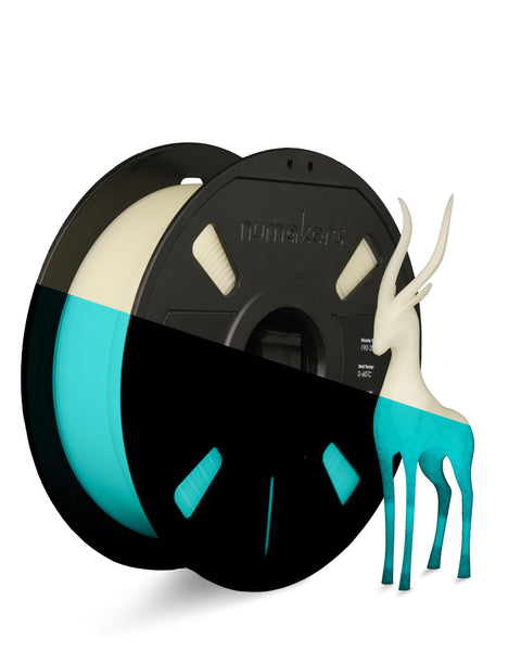 Numakers PLA Glow in the Dark - Aqua Blue – 1.75 mm / 1 kg – Indian ...