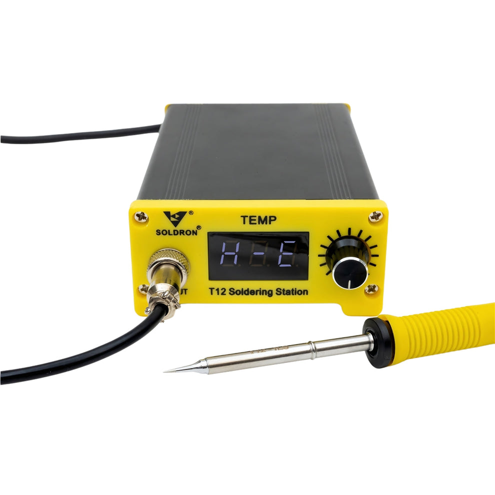 SOLDRON T12 Digital Soldering Station – Indian Hobby Center