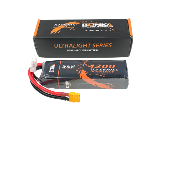 Bonka 4200mAh 3S 35C 11.1 v U2 Series Lithium Polymer Battery – Indian ...