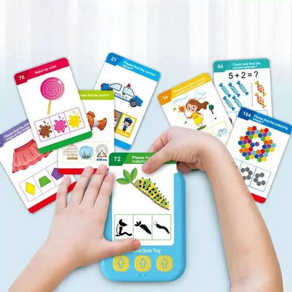 Talking Flash Cards Learning Device - Early Educational Toys For Kids ...