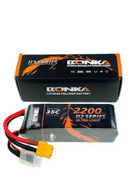 Bonka 14.8V 2200mAh 35C 4S 70C-Burst Lithium Polymer Battery Pack ...