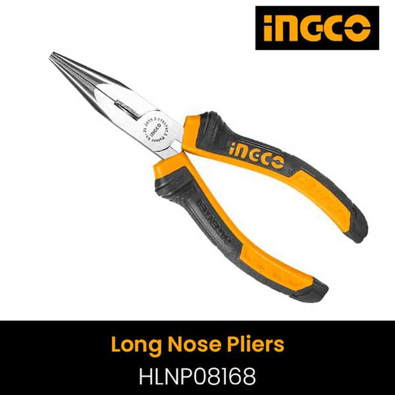 INGCO HLNP08168 LONG NOSE PLIER (160mm 6 Inch) – Indian Hobby Center