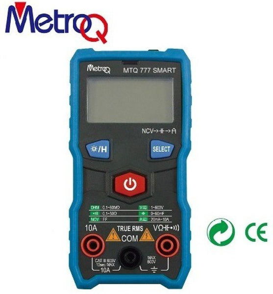 MetroQ MTQ 777 Smart Digital Autorange Multimeter - True RMS – Indian ...
