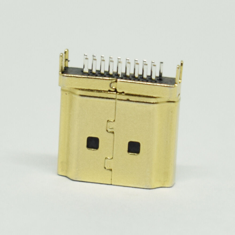 HDMI Gold Plated HDMI a Type 19 Pin Male Plug Connector HDMI Jack Spli ...