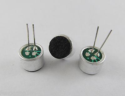 9.7mm 2 Pin Condenser MIC Leaded – Indian Hobby Center