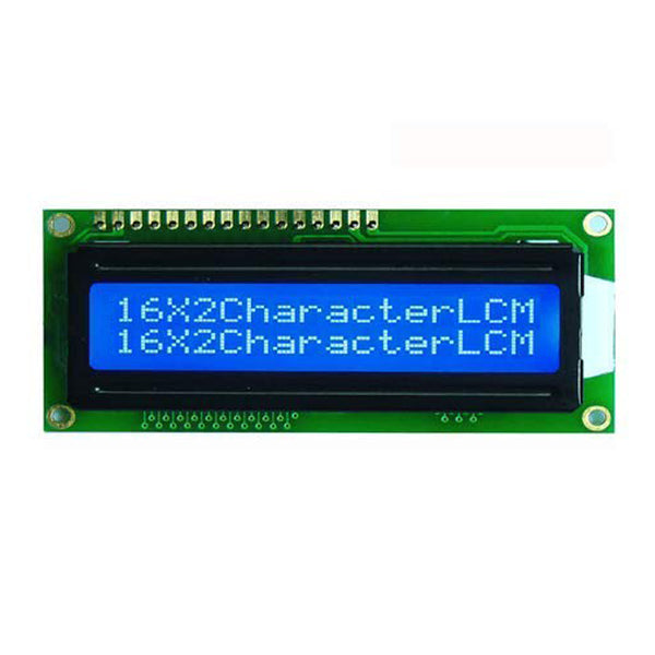 16x2 LCD with I2C Module (Blue) – Indian Hobby Center