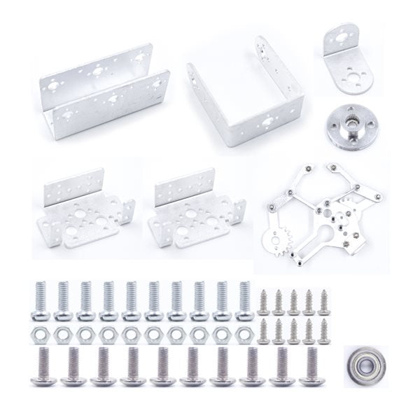 DIY 3DOF 3-Axis Control Palletizing Robot Arm Model with Servo Arm Pla ...