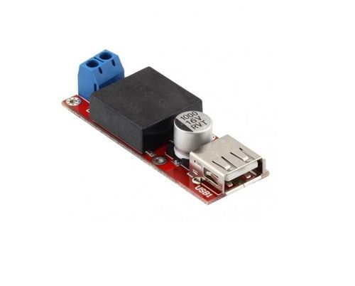 DC 5V USB Output Converter 7V-24V To 5V 3A Buck DC-DC step-down power ...