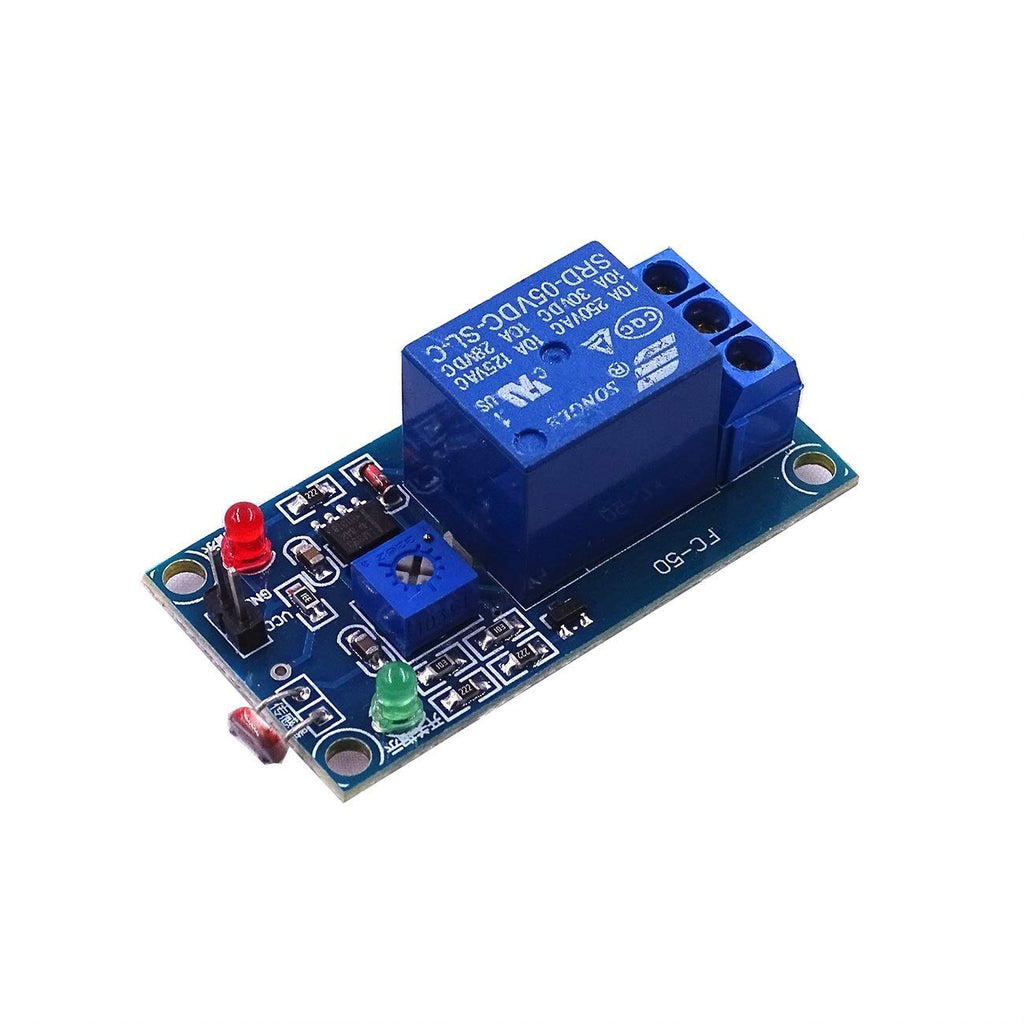 LDR with Relay Photosensitive Resistance Sensor Relay Module – Indian ...