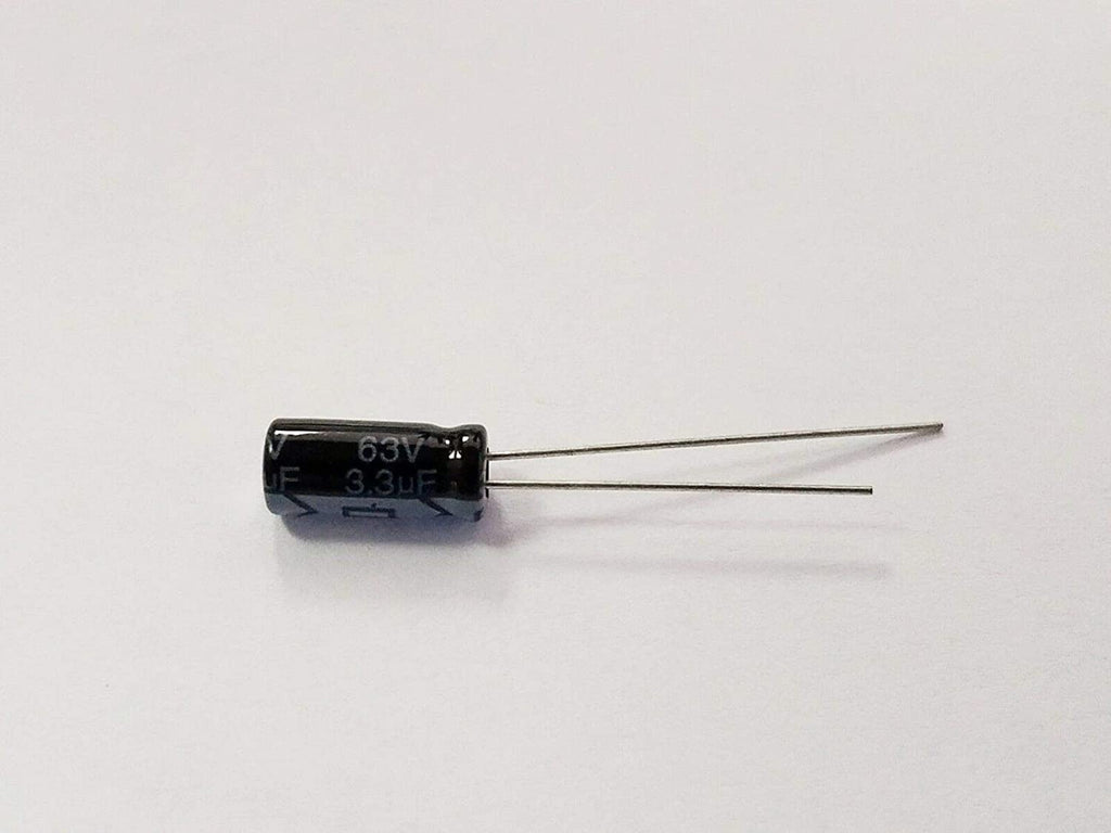 3.3uf 63V Electrolytic Capacitor – Indian Hobby Center