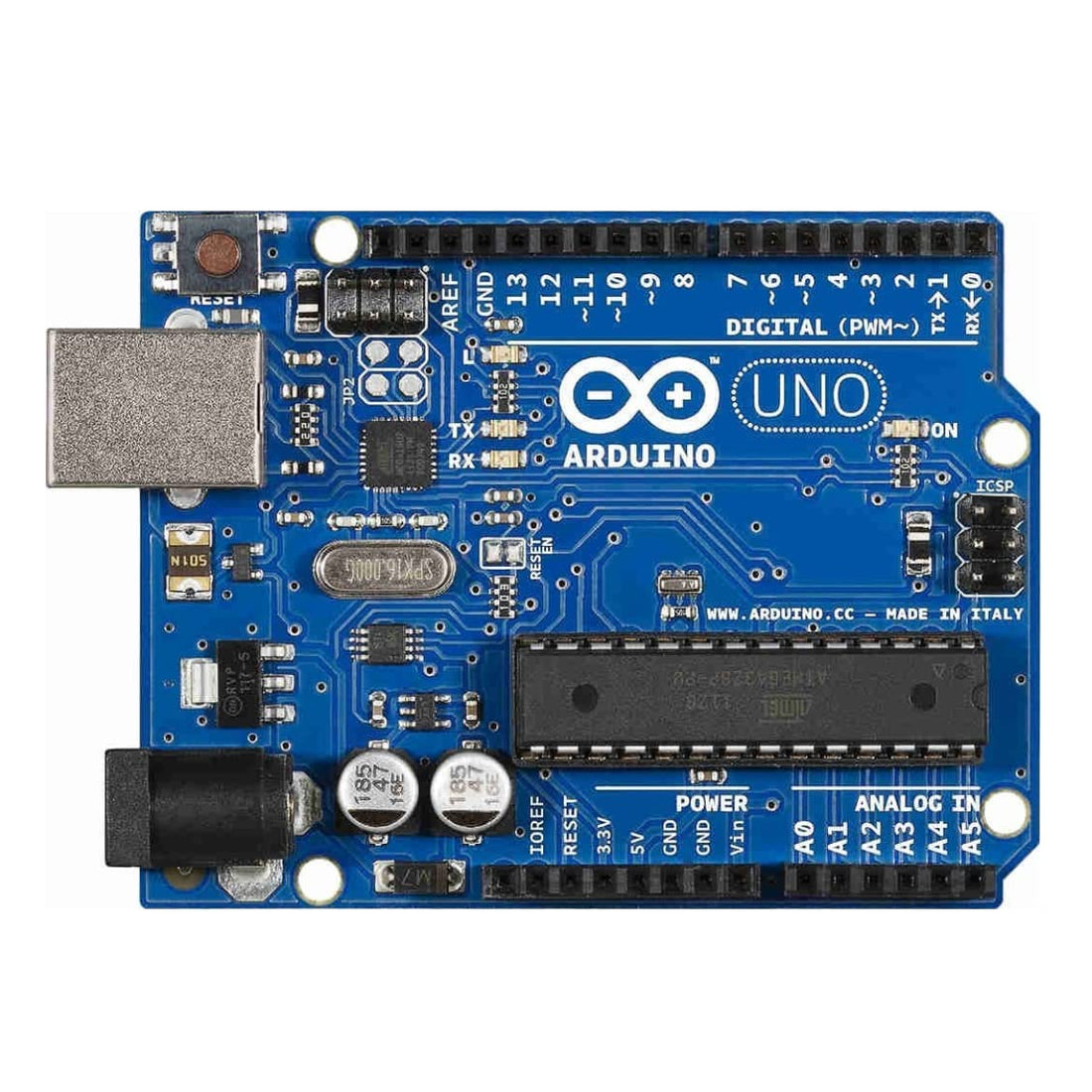 Arduino Uno R3 DIP Development Board ATmega328 – Indian Hobby Center