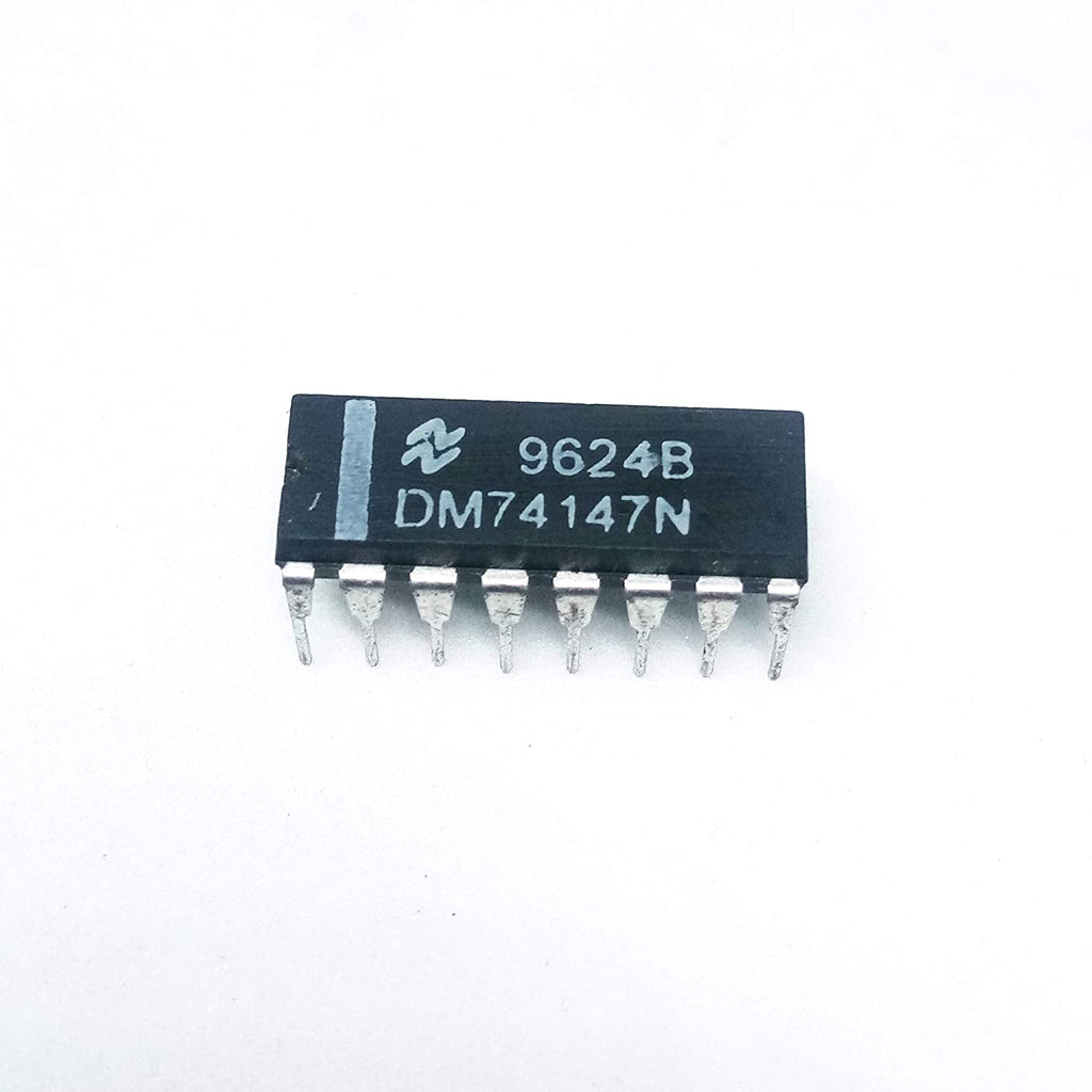 74147 Decimal to BCD Priority Encoder DIP-16 IC – Indian Hobby Center