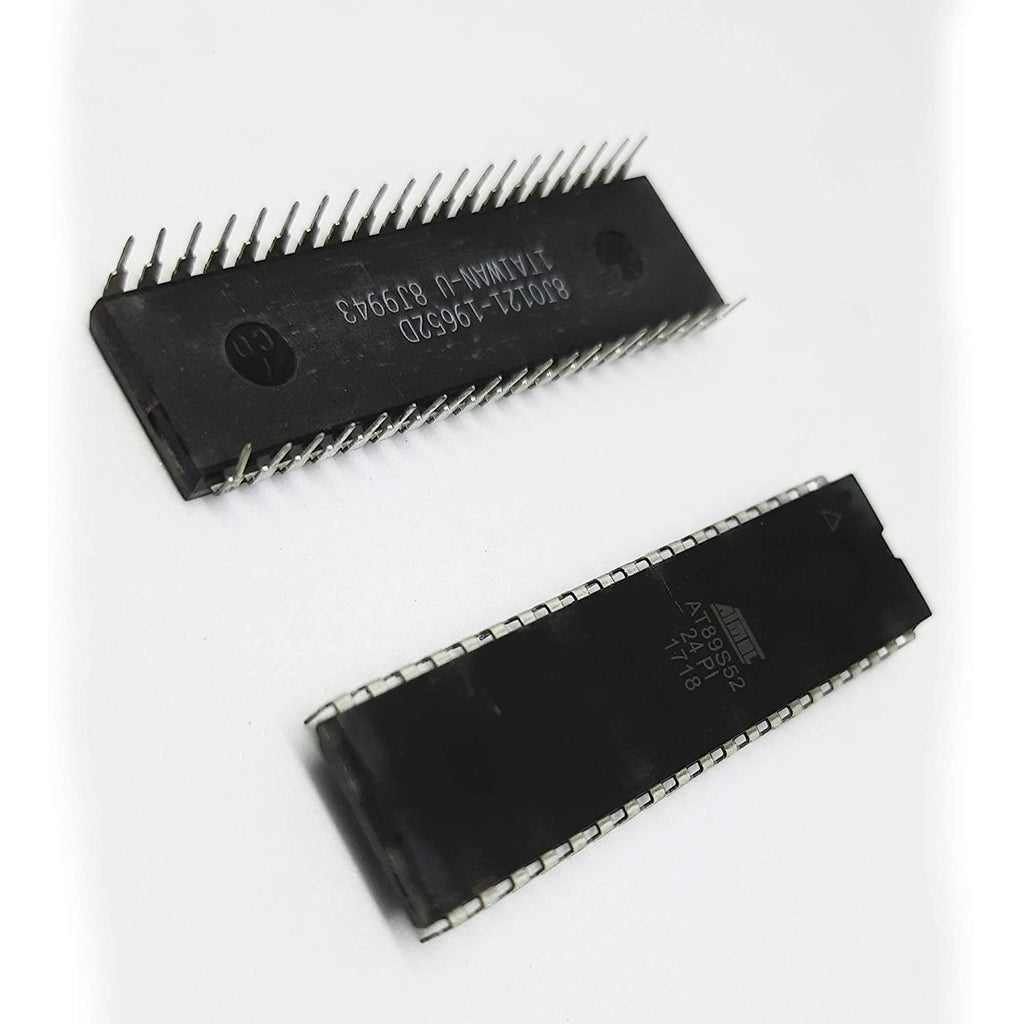 AT 89S52 IC ATMEL 8051 Microcontroller 40 Pin DIP – Indian Hobby Center