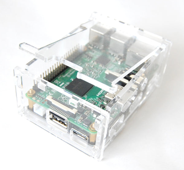 Raspberry Pi 3 Case Transparent ABS – Indian Hobby Center