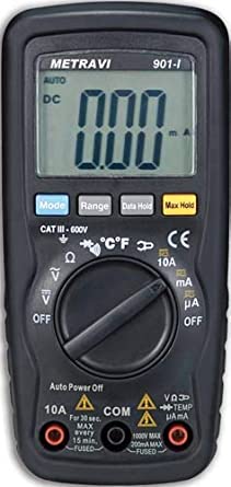 Metravi 901-I Compact Digital Multimeter – Indian Hobby Center