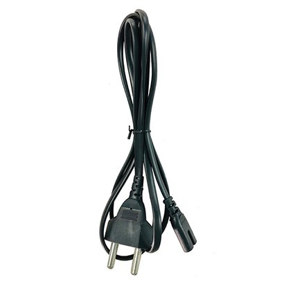 2 Pin Mains Cord with Philips Female Pin – Indian Hobby Center